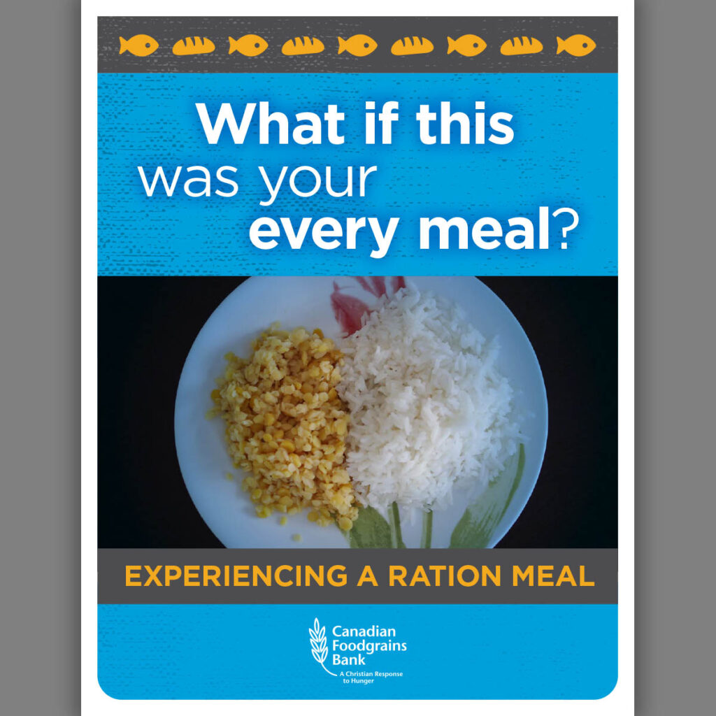 Experiencing a Ration Meal | Canadian Foodgrains Bank