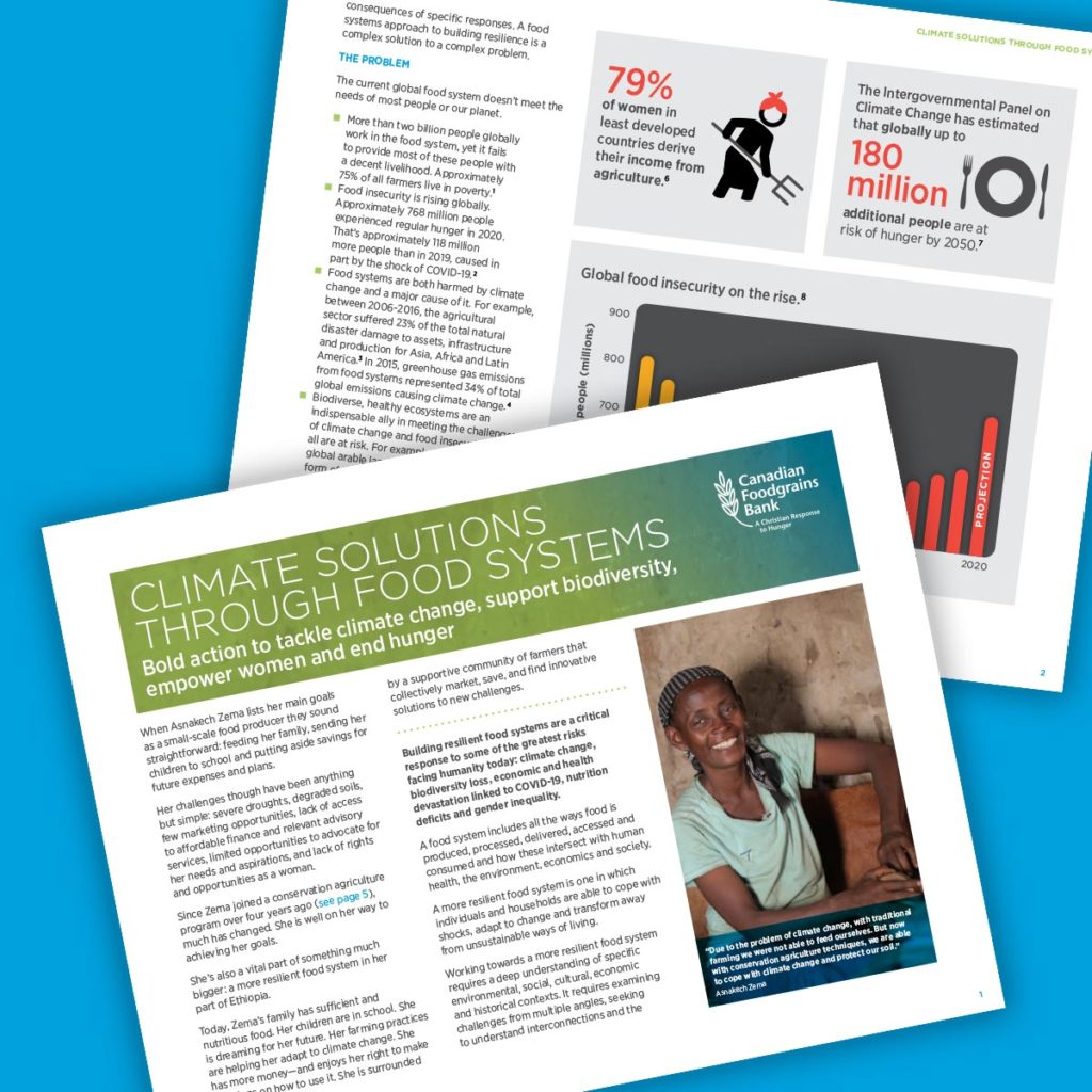 Climate Solutions Through Food Systems | Canadian Foodgrains Bank