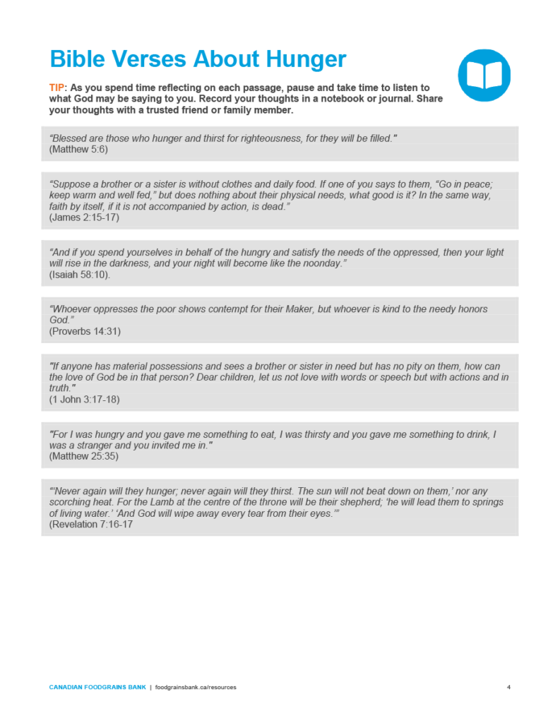 Praying Through the Hunger Crisis | Canadian Foodgrains Bank